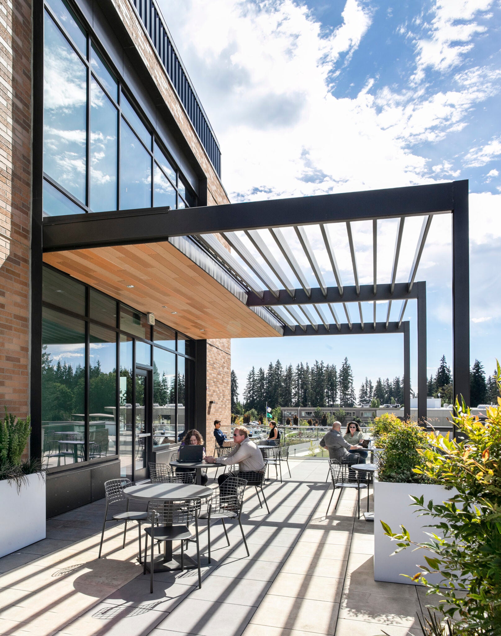 terrace deck oblique - GBD Architects